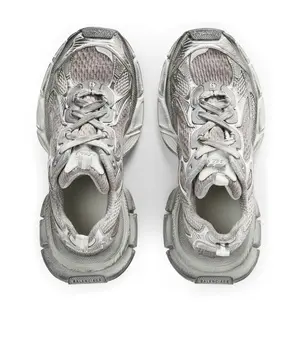 Balenciaga 3xl Low-top Casual Sneakers - Gray
