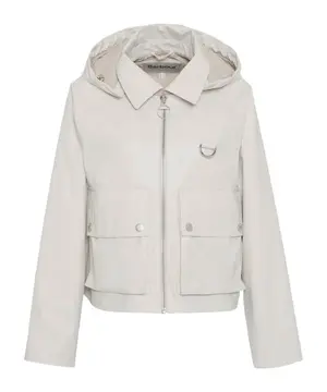 Barbour June Showerproof Jacket - White
