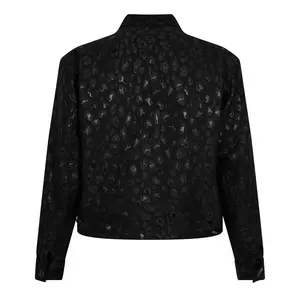 Versace Leopard Print Casual Jacket