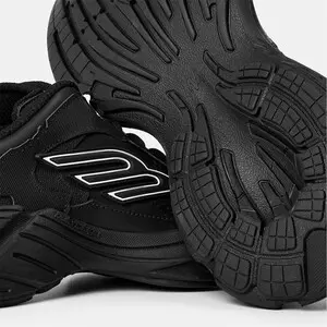 Balenciaga Monday Runners" Athletic Sneakers - Black