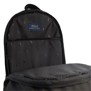 Polo Ralph Lauren Logo Backpack - Black