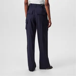 Bottega Veneta Wide Leg Cargo Trousers