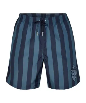 Fendi Fendi Crest Swim Shorts Blue