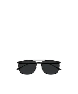 Saint Laurent Full Frame Pilot Sunglasses - Black