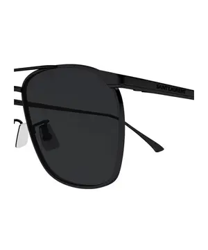 Saint Laurent Full Frame Pilot Sunglasses - Black