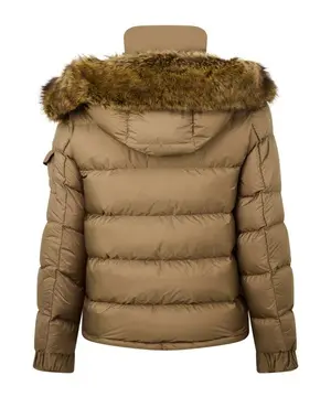Moncler Maya Quilted Down Jacket With Hood