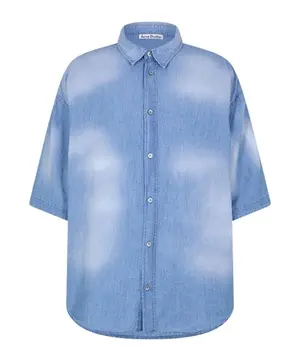 Acne Studios Logo Button Down Shirt