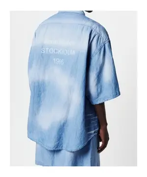 Acne Studios Logo Button Down Shirt