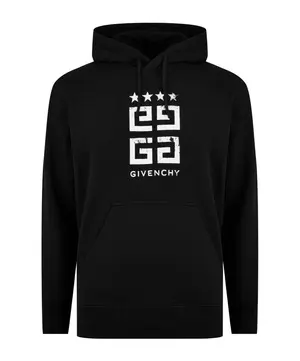 Givenchy Hooded Sweatshirt - Black