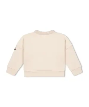 Moncler Logo Embellished Round Neck Sweater