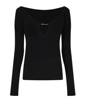 Jacquemus Long-sleeved Knitted T-shirt