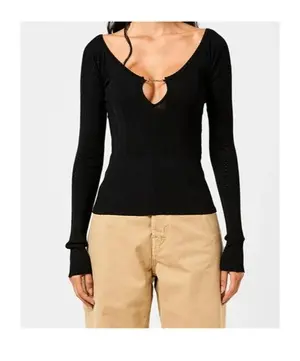 Jacquemus Long-sleeved Knitted T-shirt