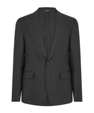 Dolce & Gabbana Single-breasted Long Sleeve Suit Jacket