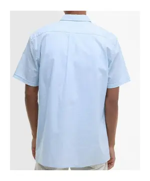 Barbour B.li Pigment Ss Shirt - Bleached Blue
