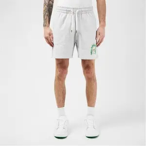 Casablanca Elastic Waist Shorts With Drawstring And Pockets