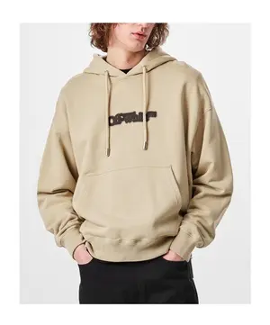 Off-White Casual Hooded Sweatshirt