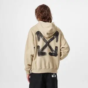 Off-White Casual Hooded Sweatshirt