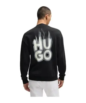 Hugo Boss Durungu Red Crew Sweatshirt