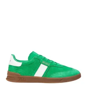 Polo Ralph Lauren Suede Casual Sneakers - Green