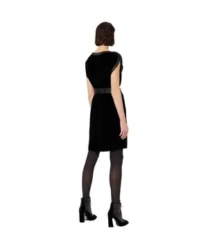 Emporio Armani Belted Mini Dress