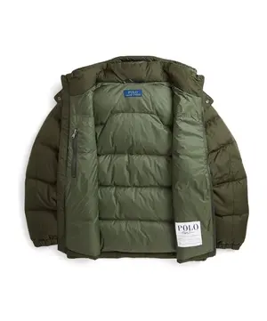 Polo Ralph Lauren Quilted Down Jacket With Removable Hood