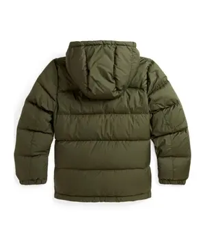 Polo Ralph Lauren Quilted Down Jacket With Removable Hood