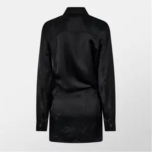Off-White Twisted Shirt Dress