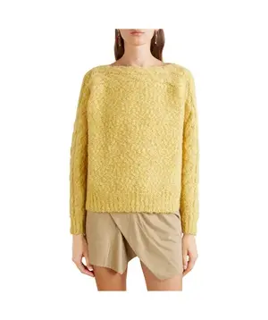 Isabel Marant Étoile Ponara Wool-blend Bouclé Sweater - Nude