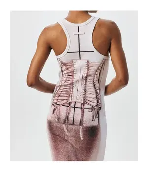 JEAN PAUL GAULTIER Sleeveless Printed Maxi Dress - Multicolor