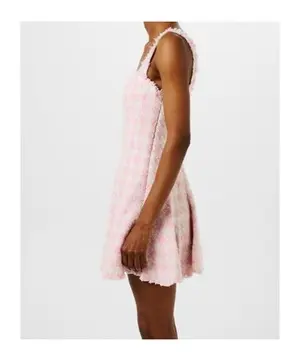 LoveShackFancy Plaid Mini Dress