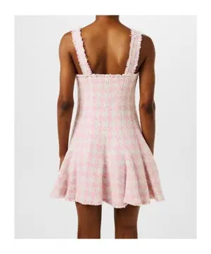 LoveShackFancy Plaid Mini Dress