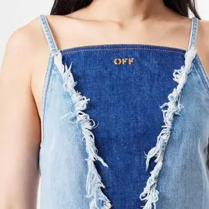 Off-White Denim Dress