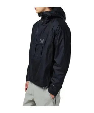 C.P. COMPANY Hooded Anorak Jacket - Black