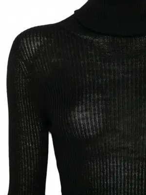 ROBERTO COLLINA High-neck Fine Knit Sweater