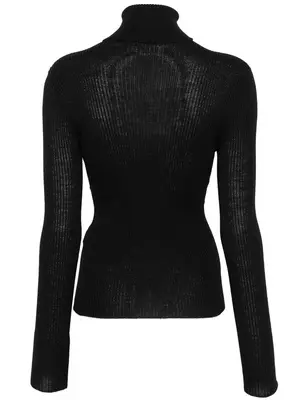 ROBERTO COLLINA High-neck Fine Knit Sweater