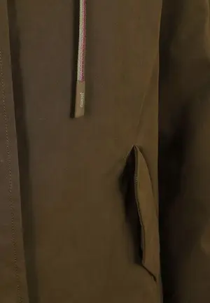 Herno Drawstring Hooded Down Jacket - Green
