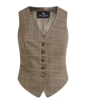 Etro Single Breasted Vests For Women
