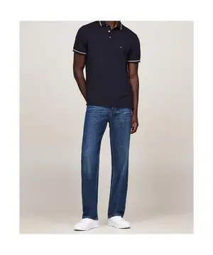 Tommy Hilfiger Logo Short Sleeve Polo Shirt