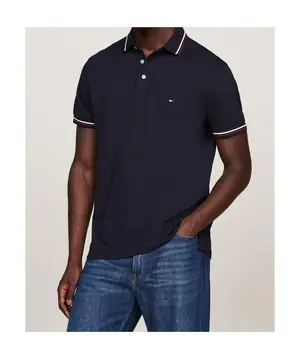 Tommy Hilfiger Logo Short Sleeve Polo Shirt