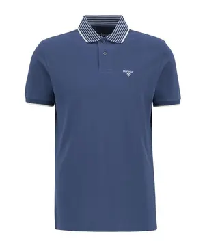 Barbour Short-sleeved Polo Shirt - Blue