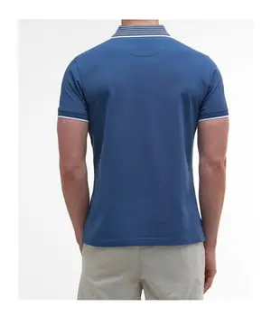 Barbour Short-sleeved Polo Shirt - Blue
