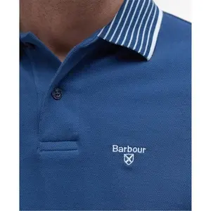Barbour Short-sleeved Polo Shirt - Blue