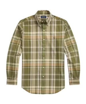 Polo Ralph Lauren Striped Silk Long-sleeve Shirt