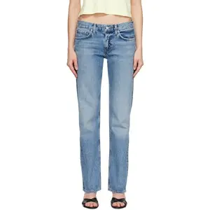 AGOLDE Non-stretch Slim-fit Jeans With Fading And Whiskering
