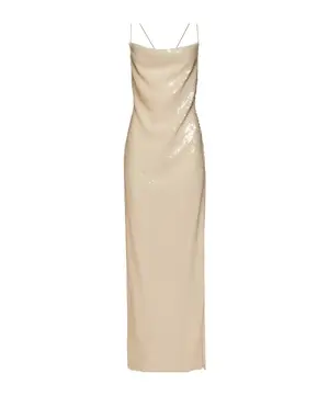 Magda Butrym Sequined Tulle Maxi Dress