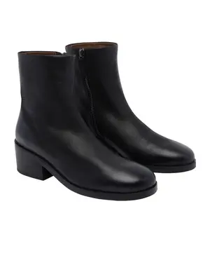 Marsèll Chunky Heel Ankle Boots With Side Zipper