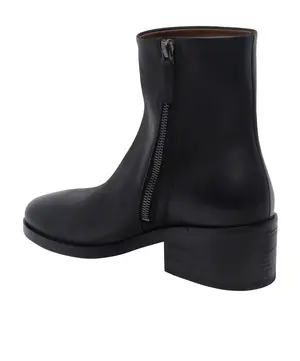 Marsèll Chunky Heel Ankle Boots With Side Zipper