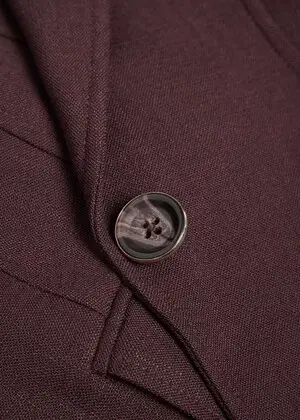 Veronica Beard Isaac Fitted Woven Blazer