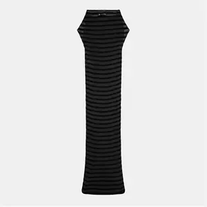 JEAN PAUL GAULTIER Mariniere Striped Maxi Dress
