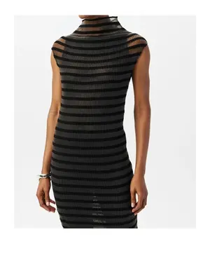 JEAN PAUL GAULTIER Mariniere Striped Maxi Dress